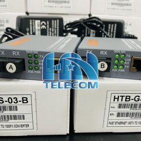 Converter quang 3Onedata 3012-S-SC-20Km 2 sợi 1000Mbps