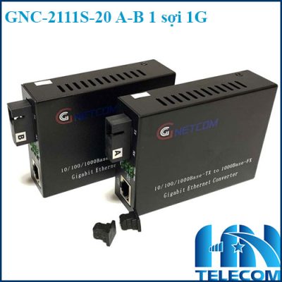 Converter 3ONEDATA 3012-SS-SC-20KM 1 sợi 1Gbs