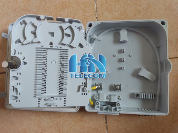 Hộp phối quang ODF 12Fo vỏ nhựa ngoài trời Outdoor