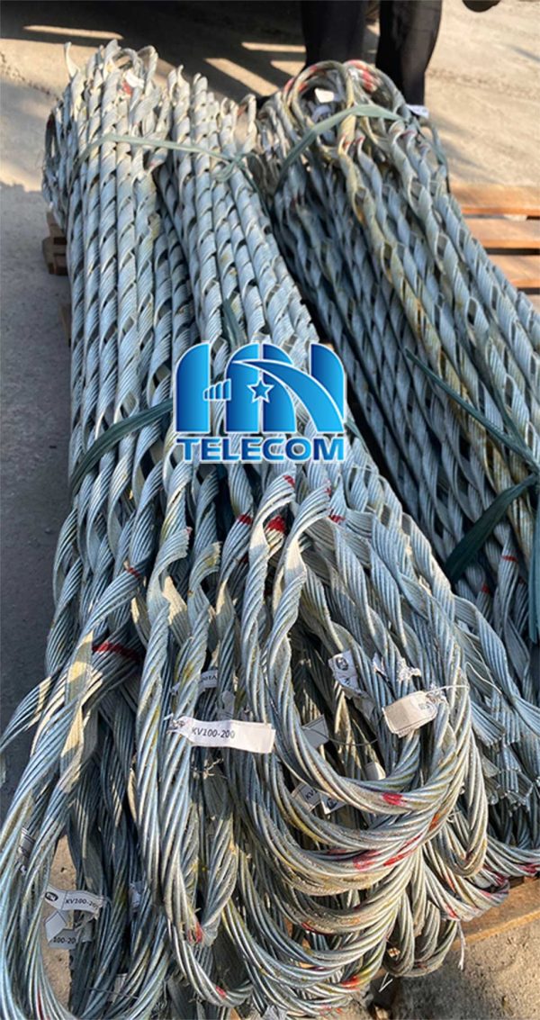 Chuỗi néo cáp ADSS KV200 – Néo cáp quang khoảng vượt 200m