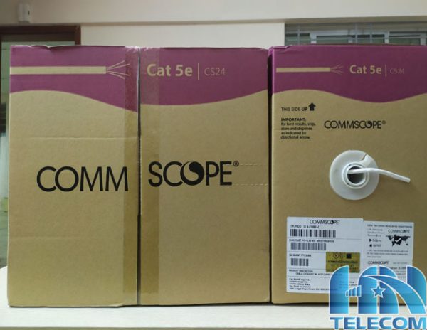 Cáp mạng Cat5e UTP Commscope P/N: 6-219590-2