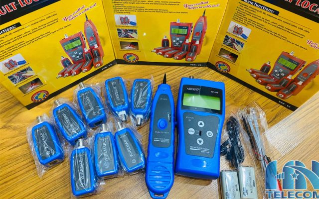 Máy test cáp mạng NF-388 Noyafa màu xanh | Viễn Thông VTHN