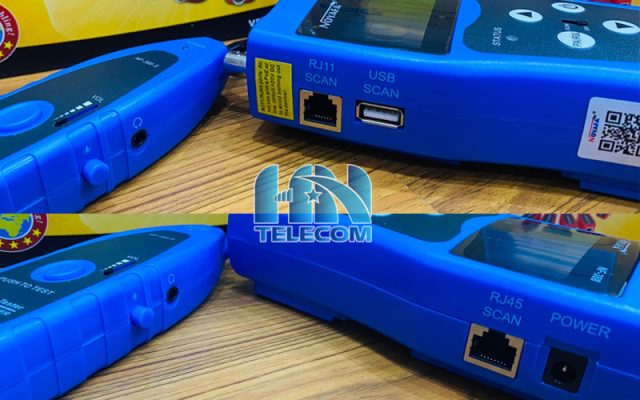 Máy test cáp mạng NF-388 Noyafa màu xanh | Viễn Thông VTHN