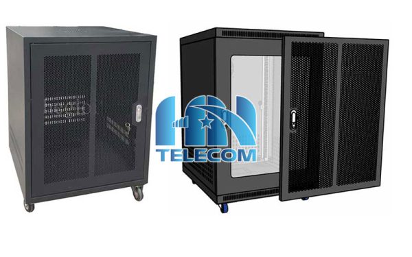 Tủ rack 15U D800 19 inch có bánh xe lăn | Viễn Thông VTHN