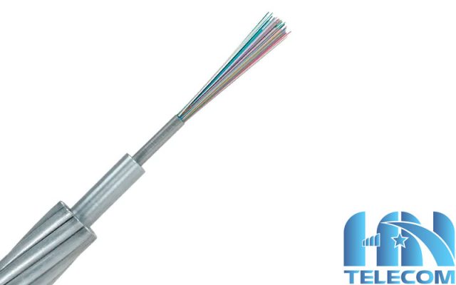 Cáp quang chống sét OPGW 48 sợi | Viễn Thông VTHN