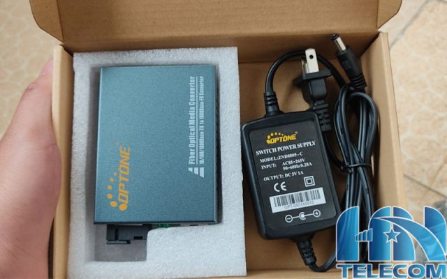 Converter quang Optone 1 sợi 1G OPT-3201S20 & OPT-3202S20