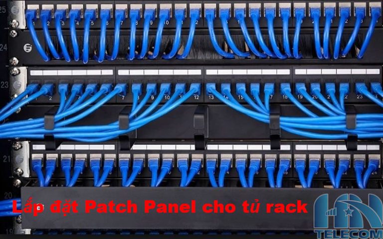 Hướng dẫn lắp đặt Patch Panel cho tủ Rack
